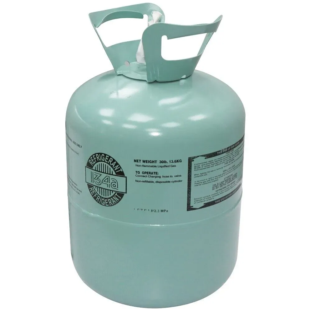 DHgate.com:R134A Refrigerant Tank with R12 Connectors & Air Vacuum Pump ...