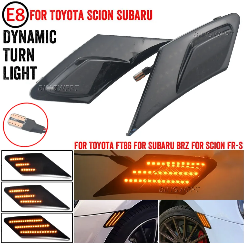 DHgate.com:2PCS LED Dynamic Turn Signal Light for Toyota 86 FT86 GT86 ...
