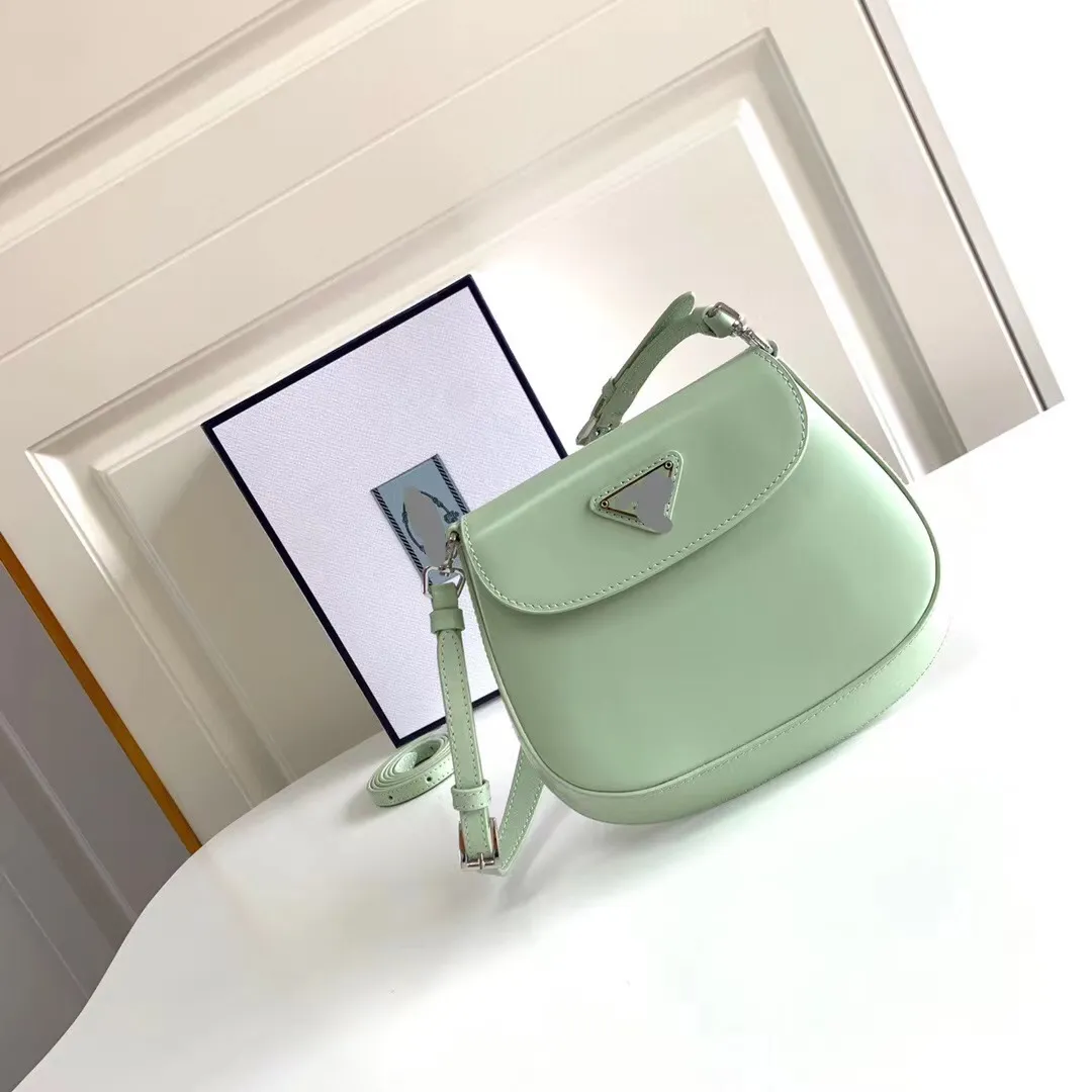 Elegant Sloping Armpit Bag: Full Calfskin Leather, Simple Arc Design ...