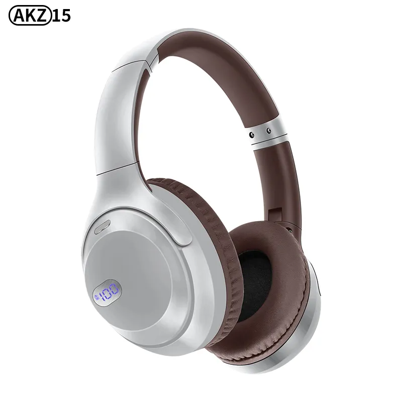 Long Standby Waterproof HiFi Gaming Headset With LED Display And ...