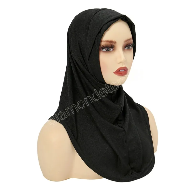 Premium Muslim Women Hijab Set - Underscarf Bonnet Turban, Full Cover ...