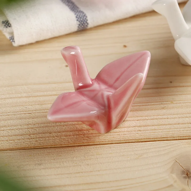 DHgate.com:Japanese Ceramic Paper Crane Stick Rack Penholder Incense ...