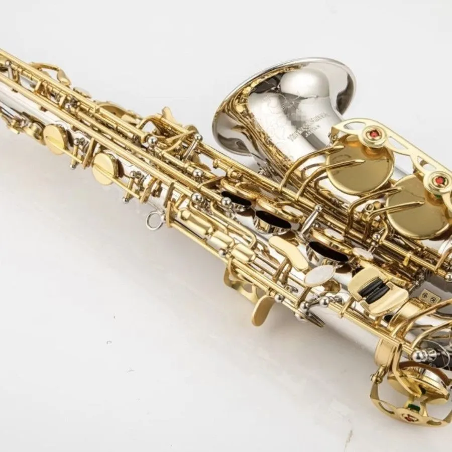 DHgate.com:Jazz Alto Saxophone, Brass Nickel Silver Plated Gold Key ...
