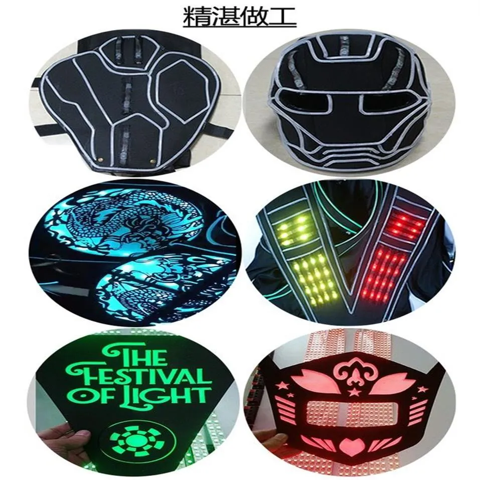 Kryoman LED Robot Suit: High Heel Stilts, David Guetta Inspired, Walker ...