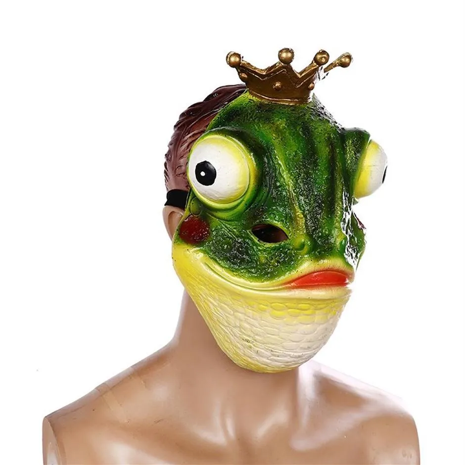 Funny Frog Mask - Costume Cosplay, Halloween Party Mask, Easter ...