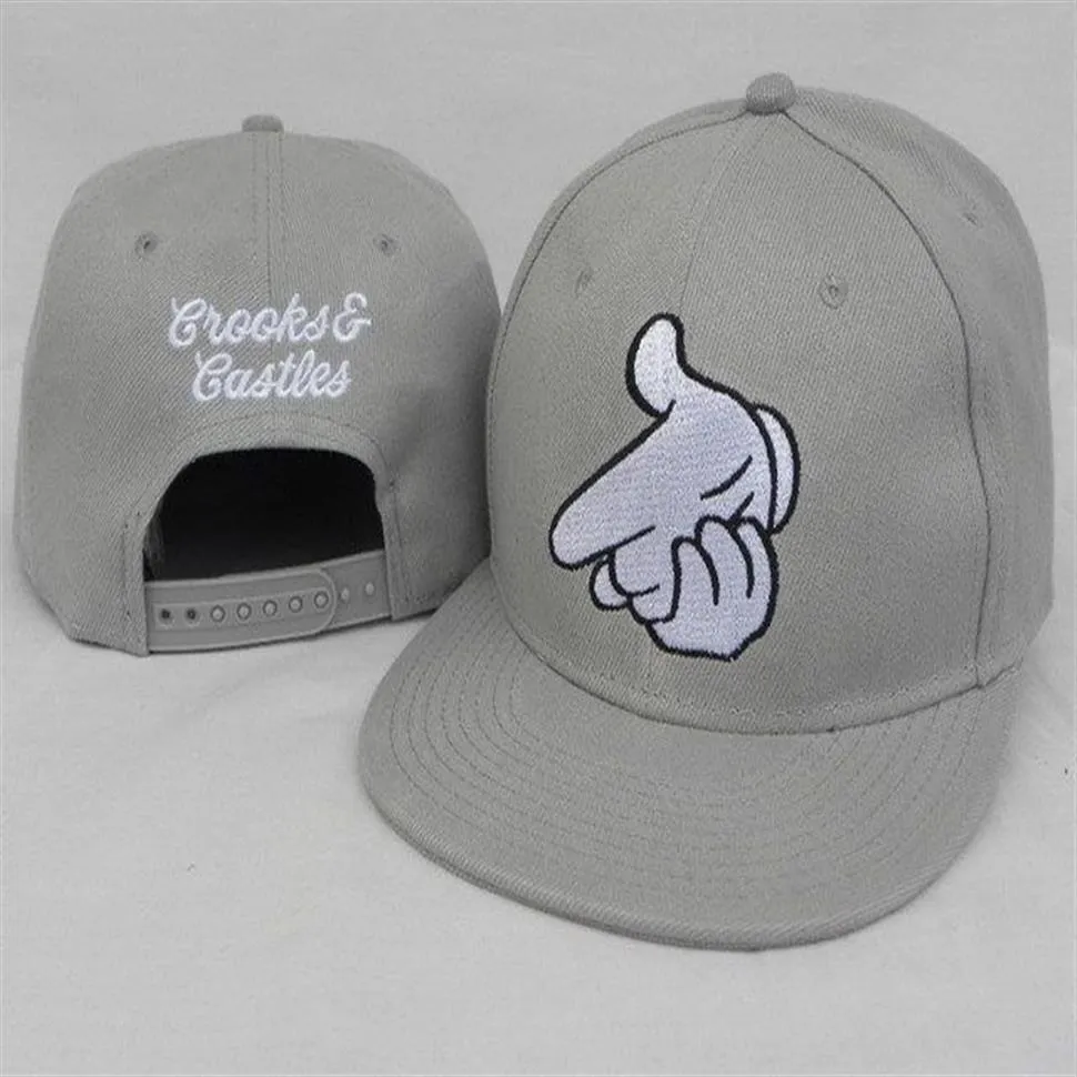 Crooks & Castles Snapback Hat - Stylish Gun N38 Design, Adjustable ...