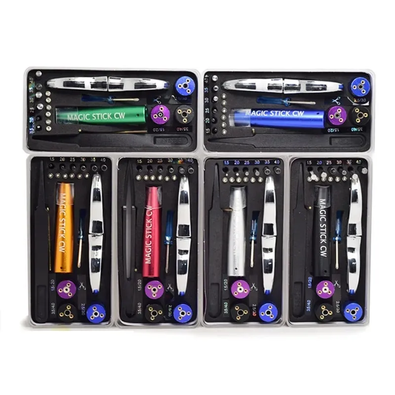 Other Electronics Magic Stick CW Box Jig Kit 6 In 1 Wire Coiling Machine Koiler Kit Mods DIY RDA ...