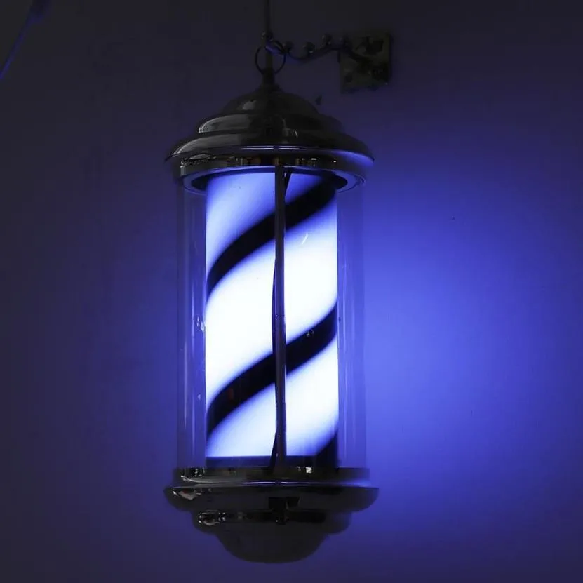 DHgate.com:Barber Shop LED Light Pole - Rotating Black and White ...