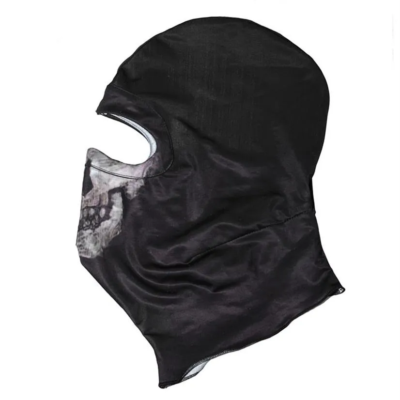 Skull Face Mask Balaclava - Ghost Simon Riley Style, Black Ski Mask ...