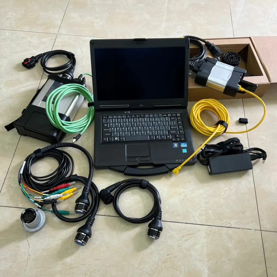 2in1 Para BMW ICOM Wifi Next + MB Star C5 SD C5 Escáner Con Hurtación ...