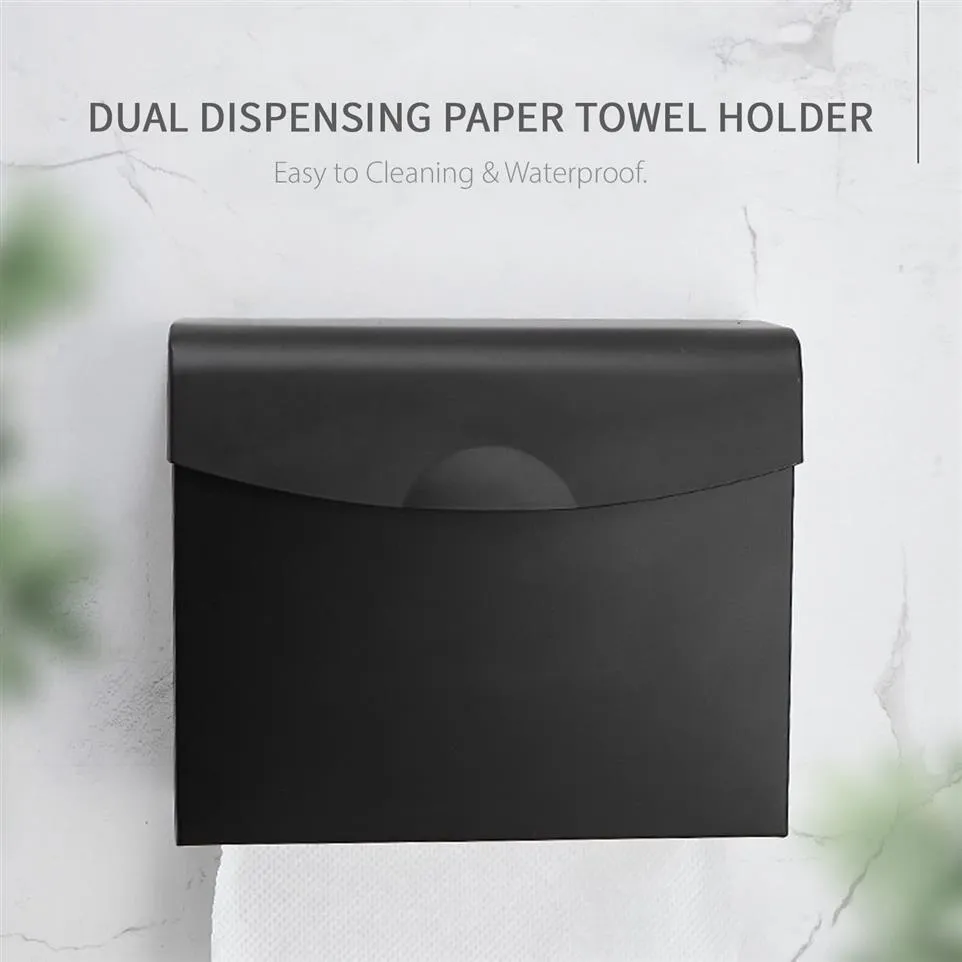 DHgate.com:Wall-Mounted Paper Towel Dispenser, Dual Dispensing Paper ...