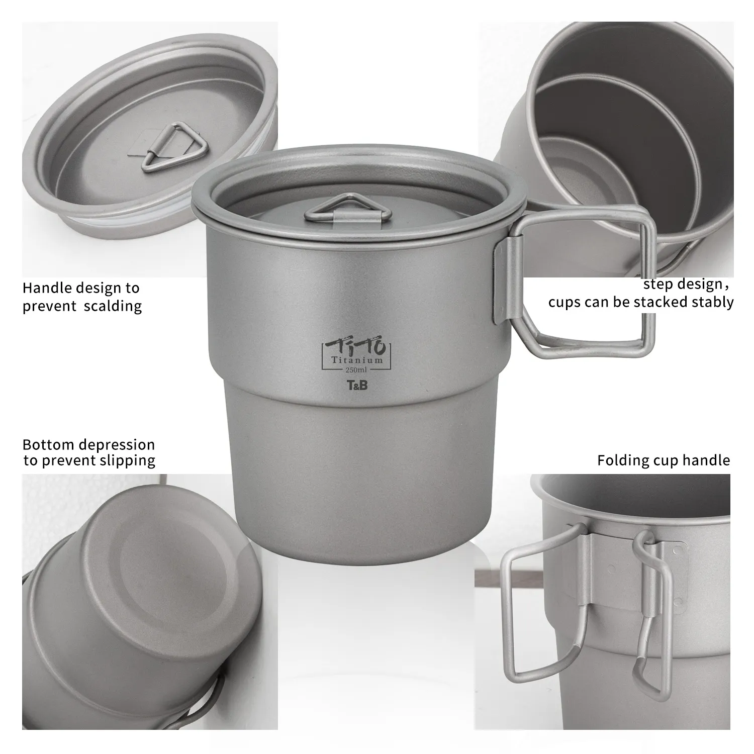 DHgate.com:Stackable Insulated Coffee Mugs - 10pc Titanium Silver ...