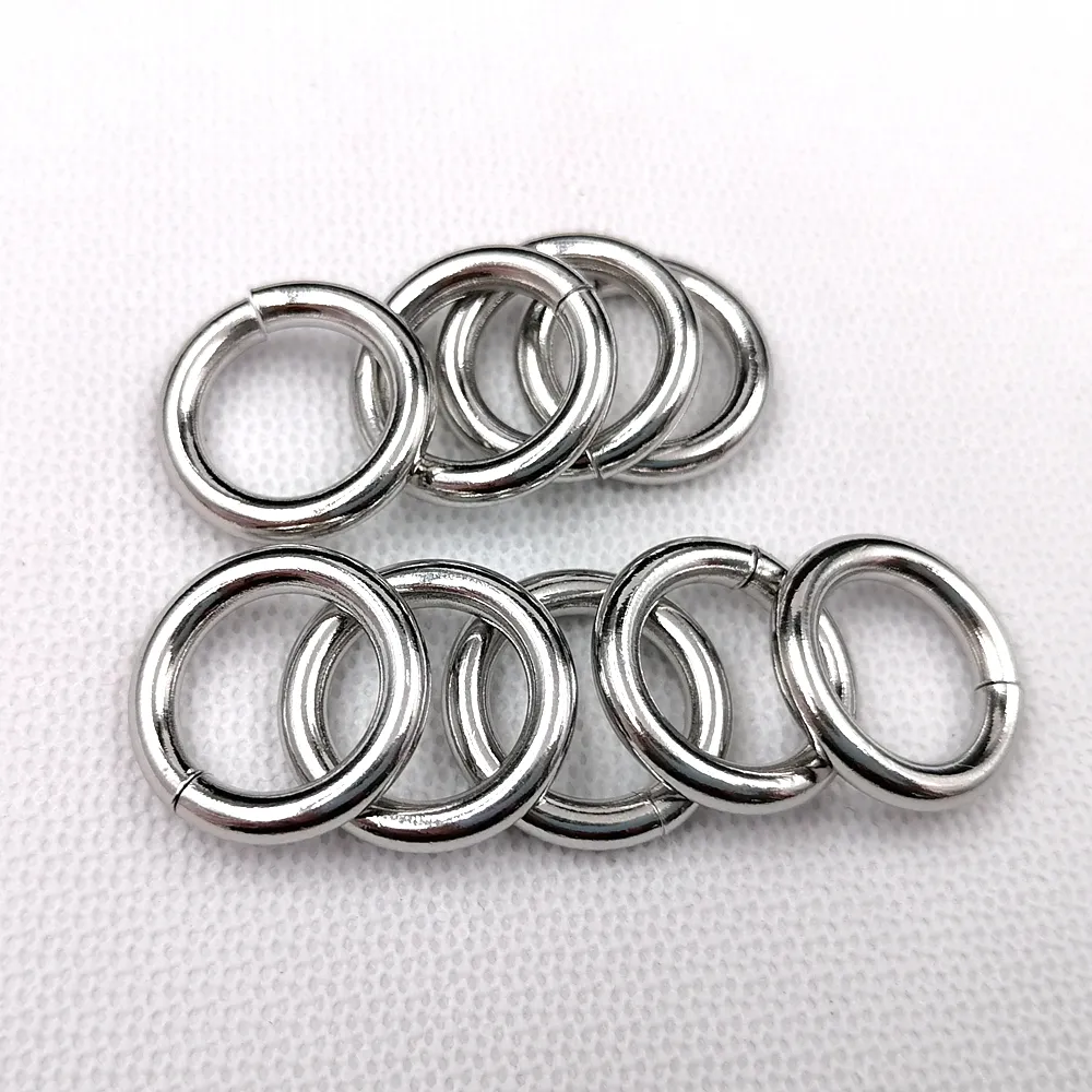 Stainless Steel Jump Rings for Jewelry Making, 318mm Silver and Black ...