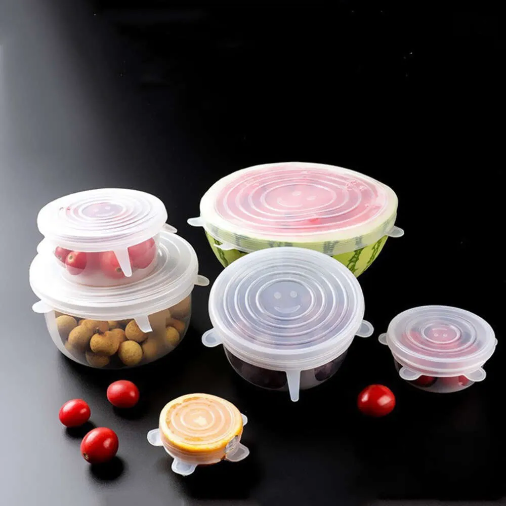DHgate.com:Reusable Silicone Food Covers, Airtight Bowl Covers ...