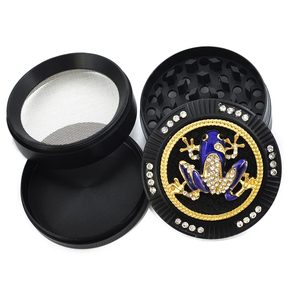 DHgate.com:Zinc Alloy Spider Herb Grinder 4-Layer Smoke Manual Mill ...