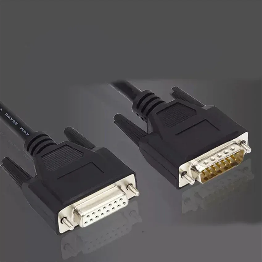 Premium DB15 Extension Cable - Industrial Grade Copper, Male to Female ...