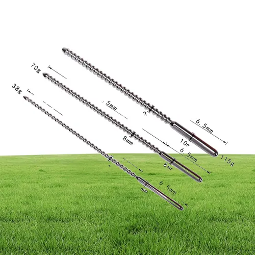 Stainless Steel Urethral Sounding Set - 6-8-10mm Penis Plug Dilators ...