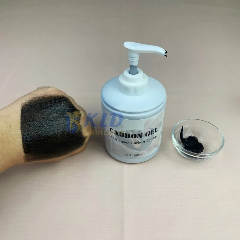 Laser Carbon Peeling Gel - Black Doll Skin Whitening Cream for ND YAG ...