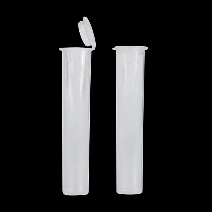 Preroll Tubes Plastic Smoking Tubes With Lid, 110mm Pre Roll Doob Tube ...
