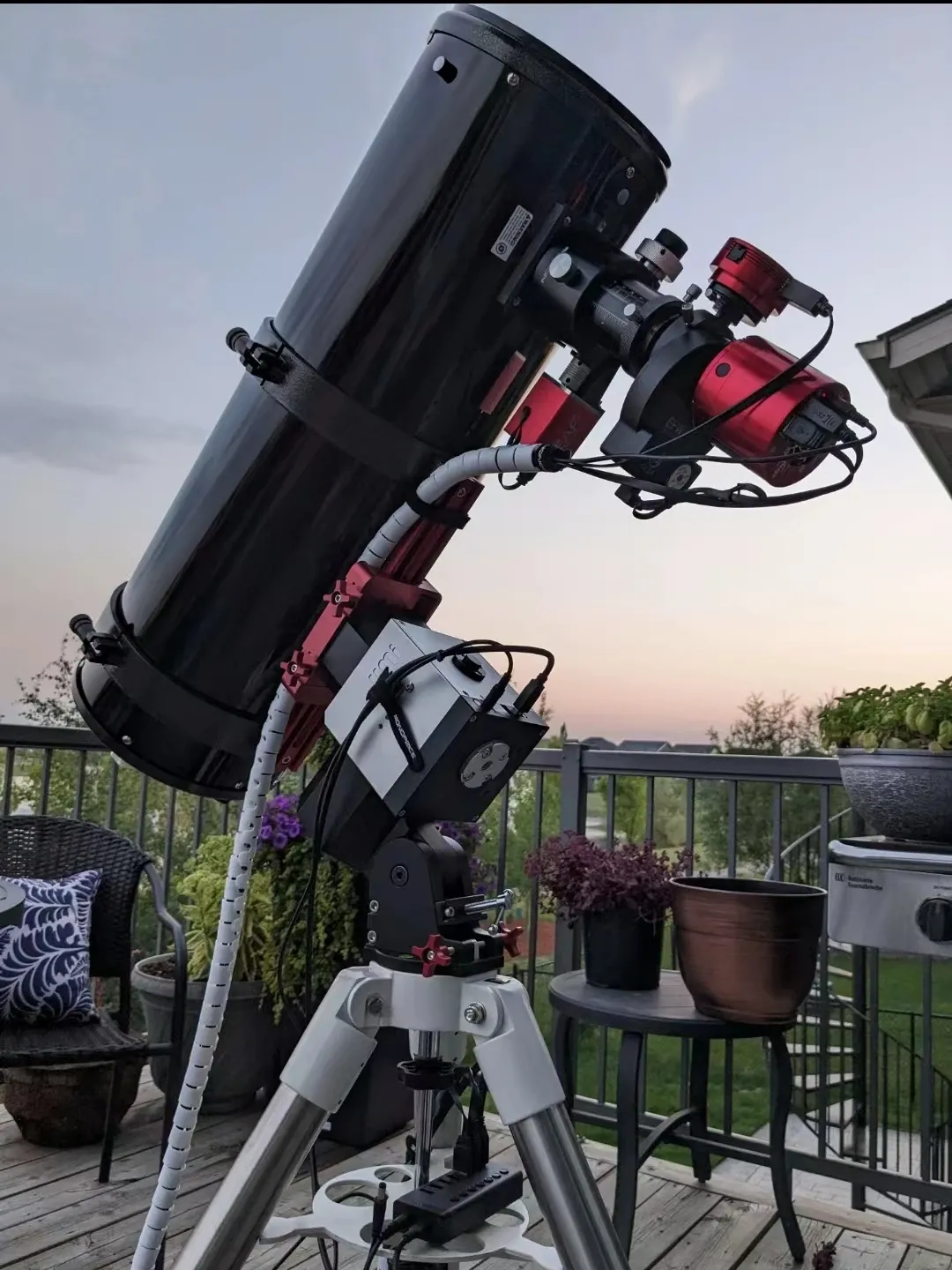 UMi 17 Harmonic Equatorial Mount HEQ5/EQ3D Tripod Compatible ...