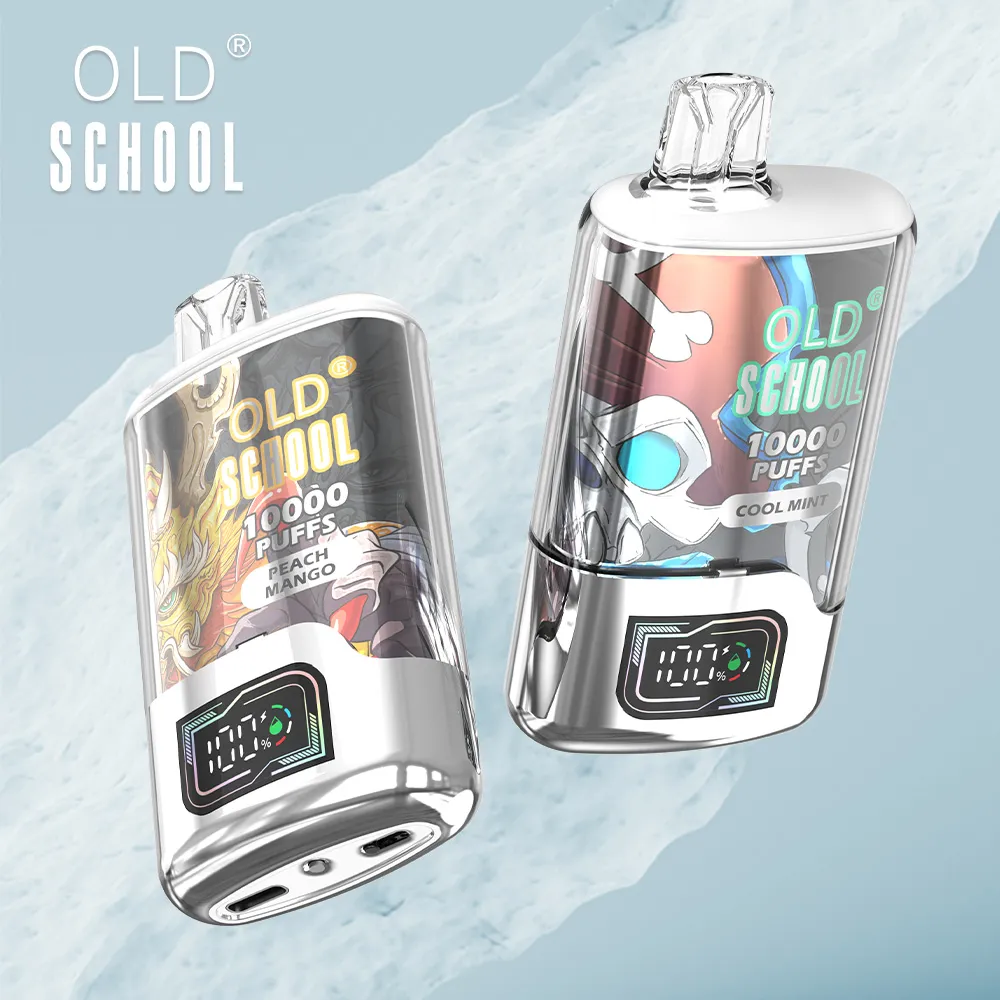 Original Old School Puff Vape 10000 Vapes Disposable Puff 650mah Type C ...