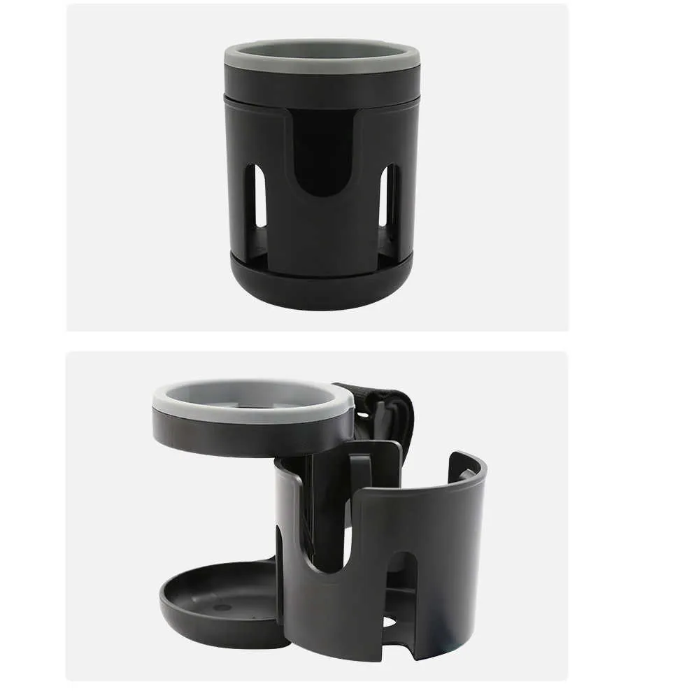 DHgate Universal Buggy Cup Holder 2 In 1 쌍둥이 유모차 음료 홀더 자전거, 트롤리 및 유모차 물병 랙 매일 사용하기위한 경량 | ₩21,726부터