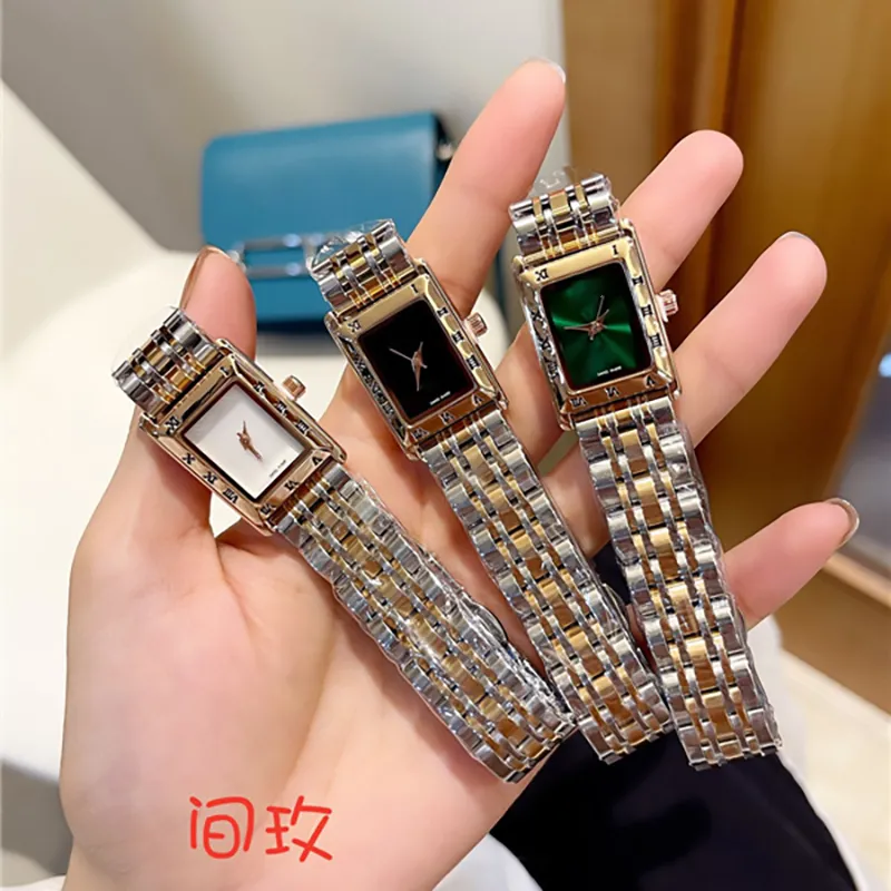 DHgate.com:Women's Fashion Rectangle Wristwatch with Durable Steel ...