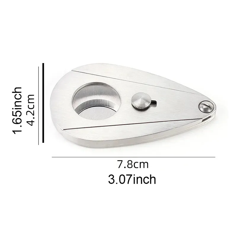 ZL1026 Cigar Cutter Stainless Steel Guillotine Cigar Scissor For ...