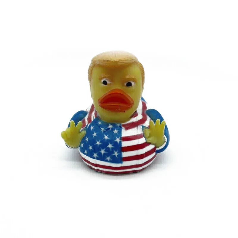 Funny 2024 Trump Duck Bath Toy | Floating PVC Party Favor For Water ...