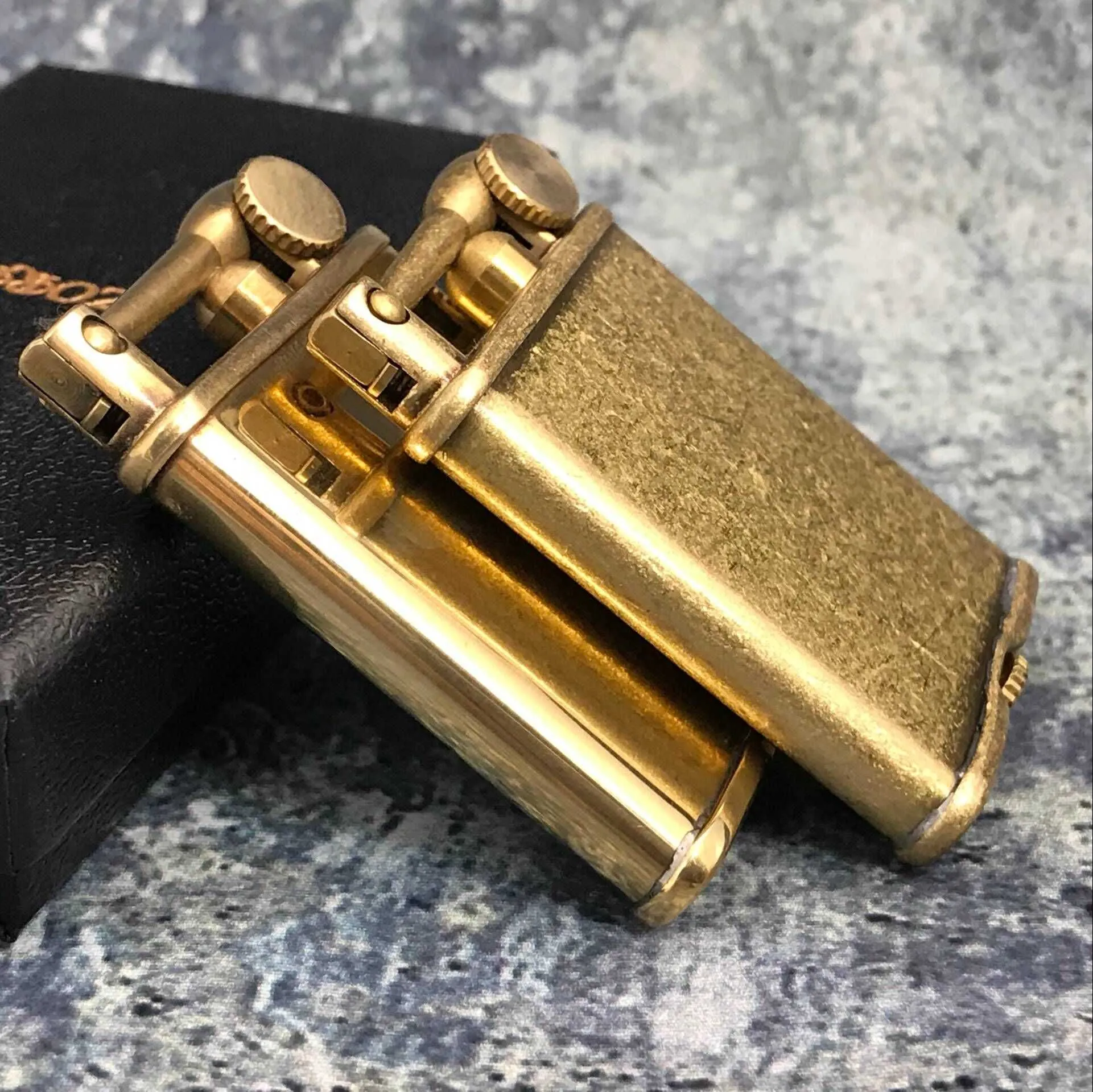 Zorro Pure Copper Kerosene Lighter - Retro Style, Ultra-Thin Portable ...