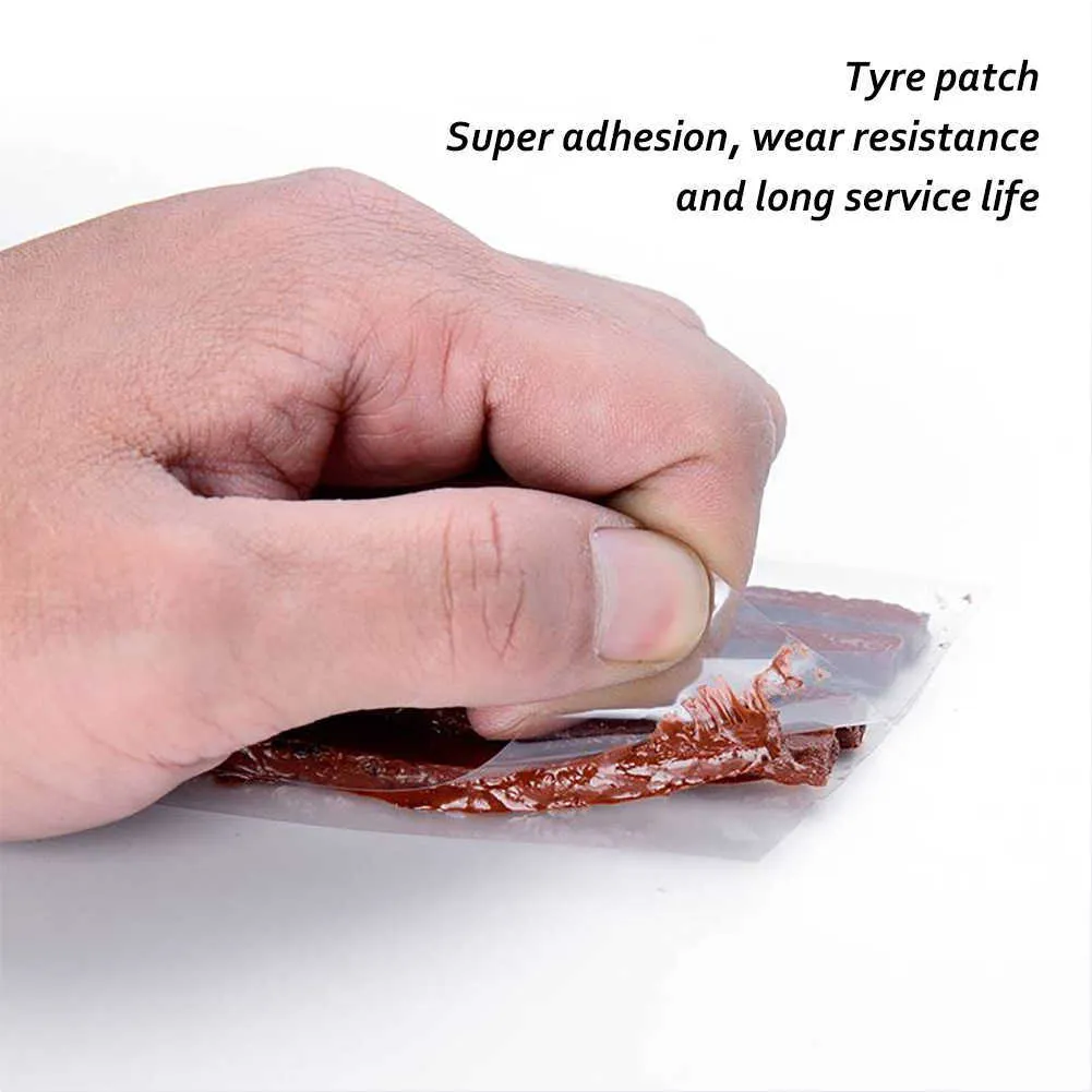 Tires Repair Kit With Rubber Strip Tubeless Studding Tool Set For Auto ...