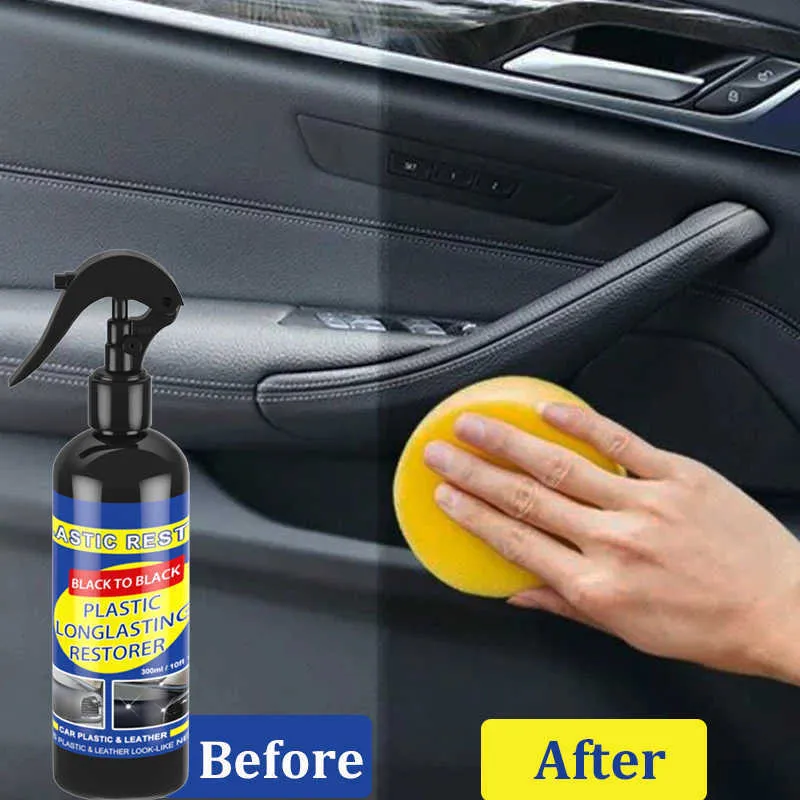 New Car Plastic Restorer Back To Black Gloss Car Cleaning Products ...