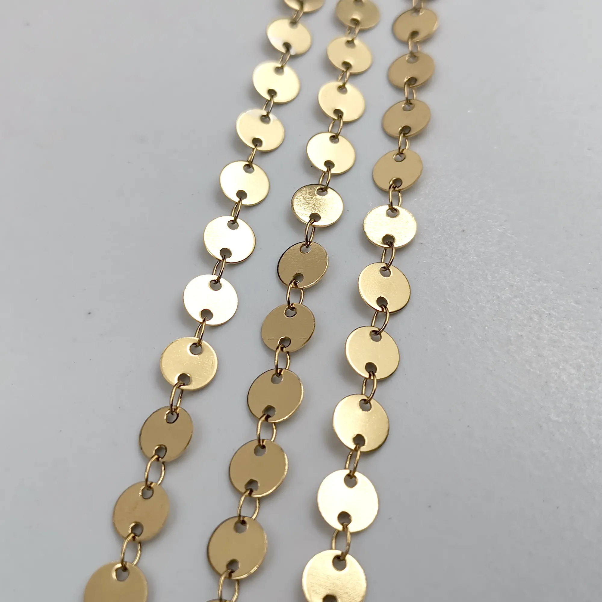 DHgate.com:6mm Gold-Plated Stainless Steel Welded Chain for Jewelry ...