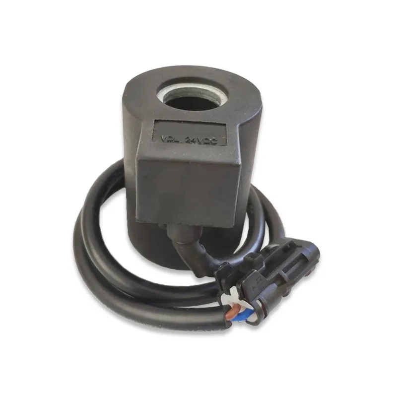 Solenoid Valve Coil 24V Fit Excavator R200 R200 5 R210 5 Contruction ...