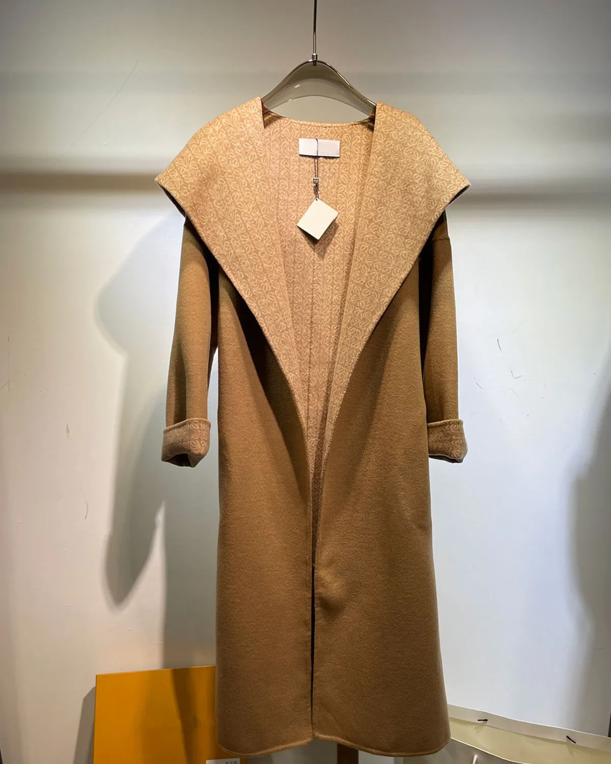 Chic Womens Wool Blend Trench Coat Stylish Parka Jacket For Women ...