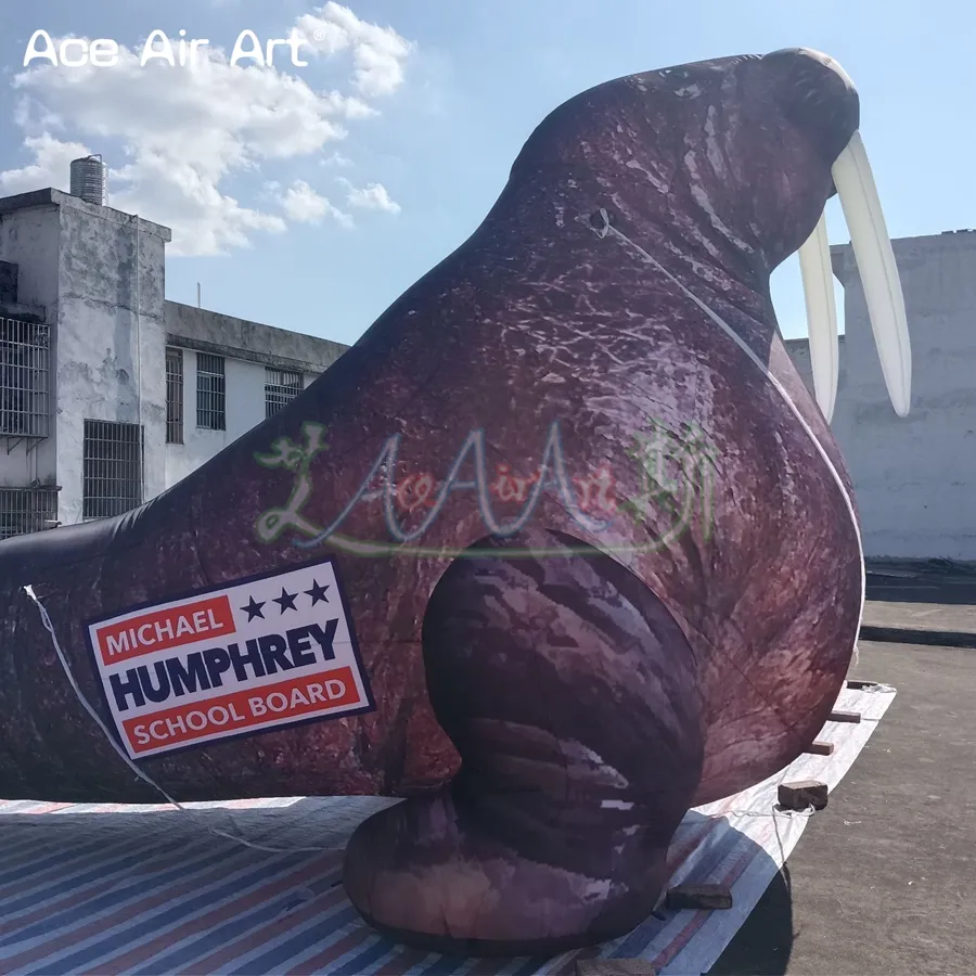 Inflatable Sea Animal Balloons: 5mL Inflatable Walrus, Portable Outdoor ...