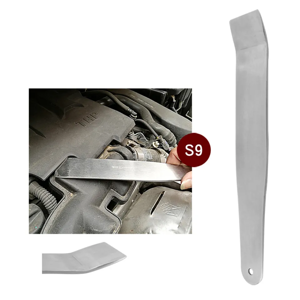 Premium Auto Trim Removal Tool Kit: Metal Pry Fastener Remover for Car ...