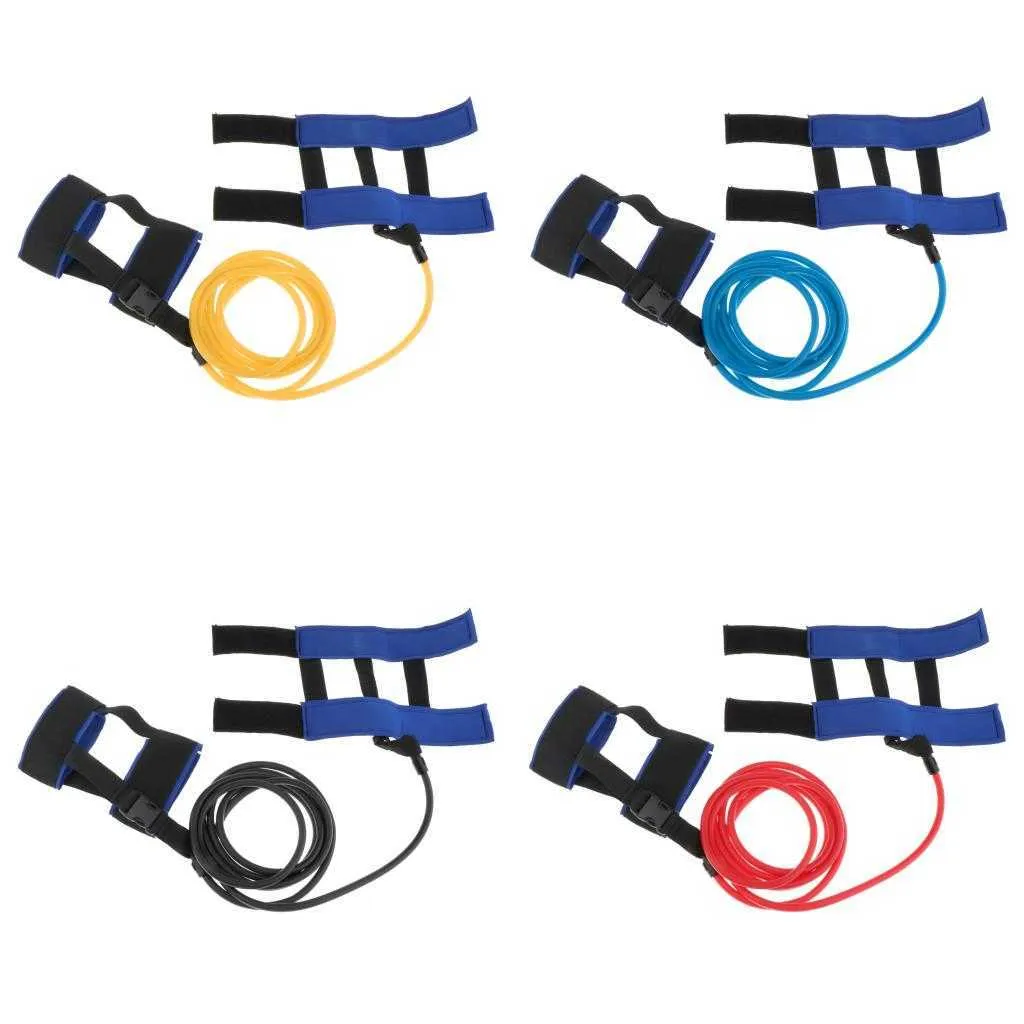 DHgate.com:2024Swimming Resistance Bands Set with Ankle Straps for ...