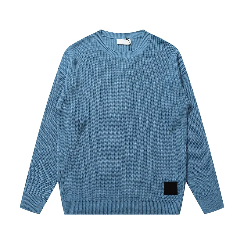 DHgate.com:Mens Solid Color Patch Embroidered Pullover Sweater, Casual ...