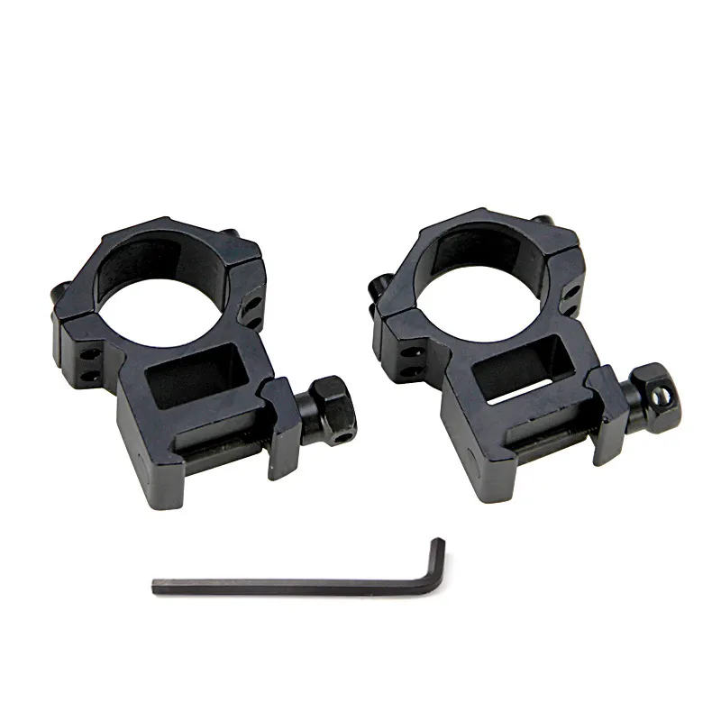Tactical Scope Mounts For Picatinny Rail, 30mm Diameter Rings, Black ...