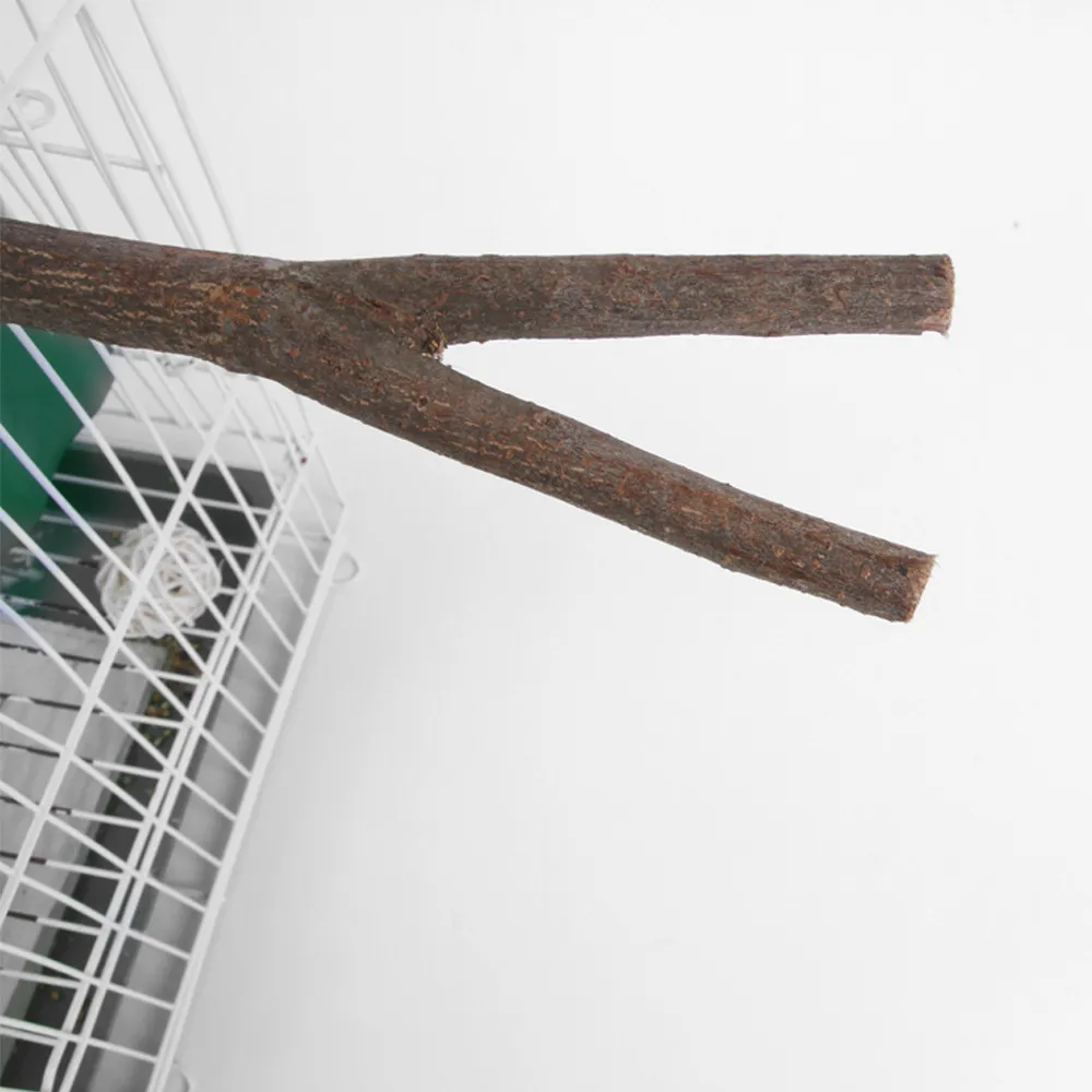 Wholesale Parrot Cage Stand Wooden Fork Perch Rack, Natural Tree Branch ...