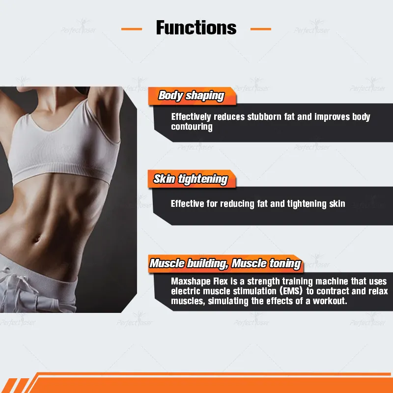 FlexBeauty RF Trusculpt Flex Body Contouring Machine Vertical Muscle ...