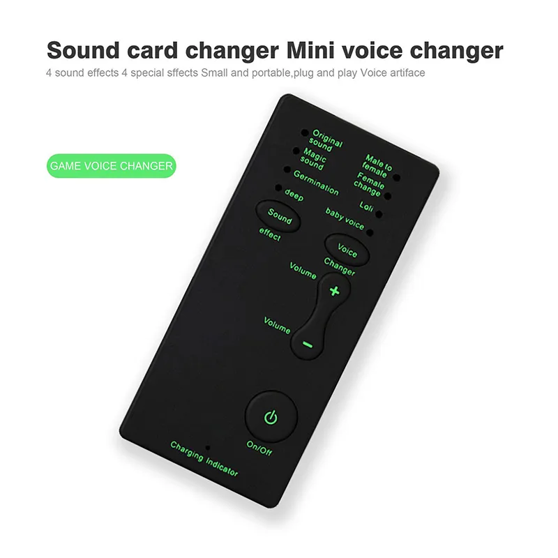 Audio Switcher Voice Changer Device With Camouflage Sound Effects For ...