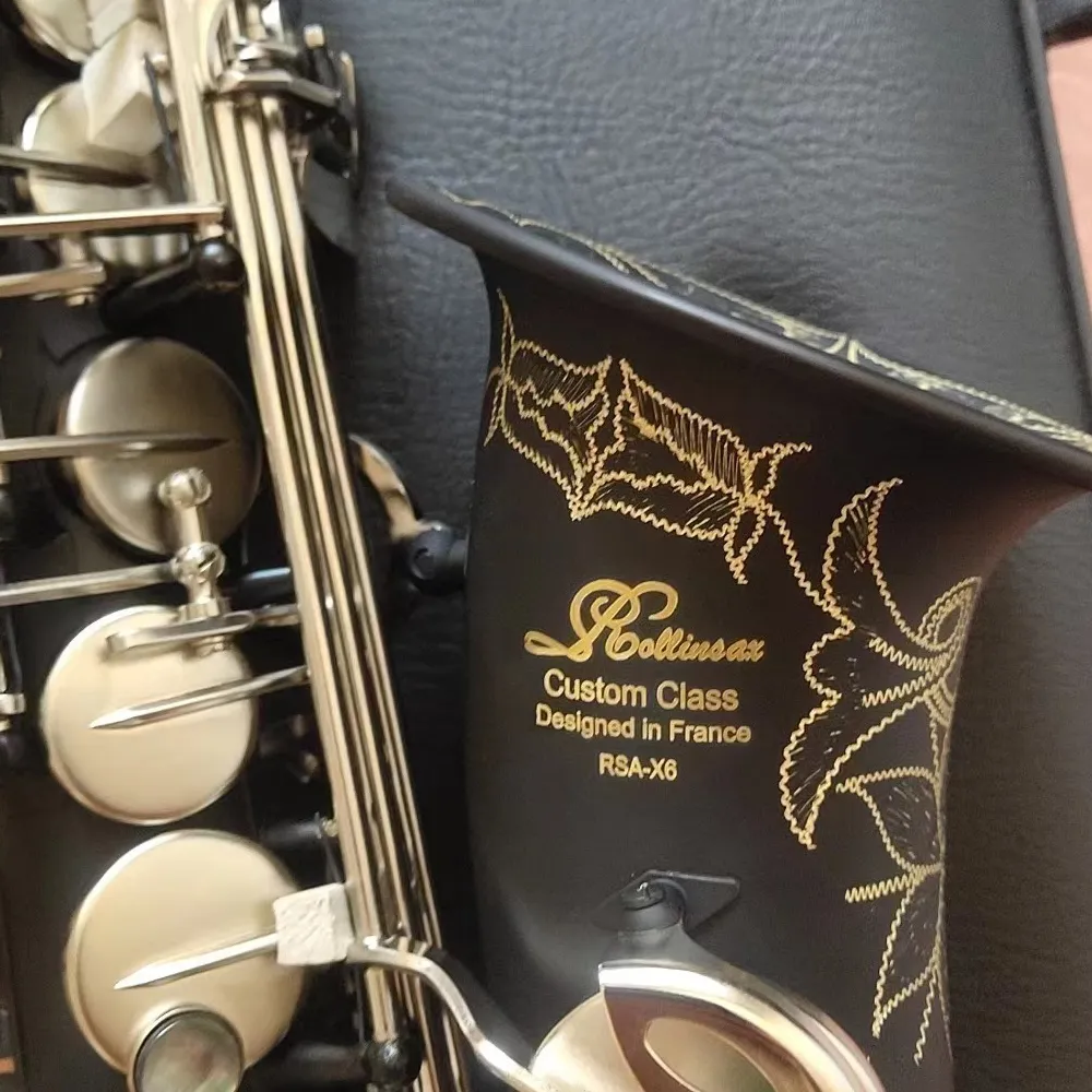 X6 Professional Saxophone Long And Mcquade In Eb Tone With Nickel ...