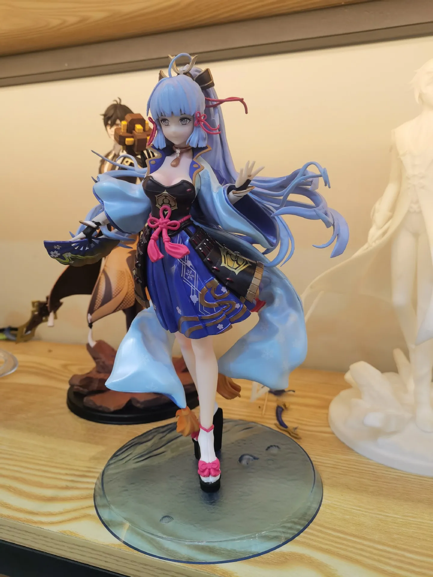 Genshin Impact Kamisato Ayaka 25cm Anime Figure PVC Action Statue ...