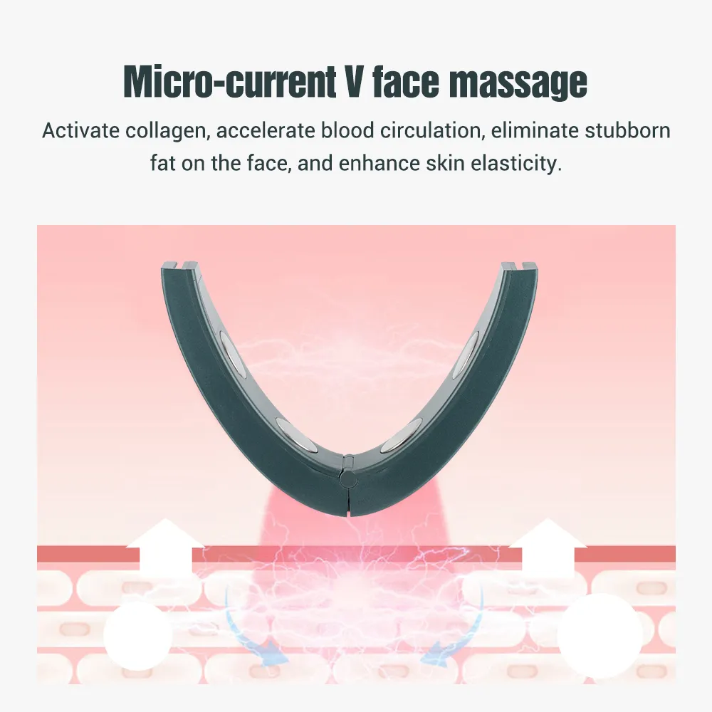 Electronic Face Massager For Lifting & Firming: V Face Shaping Device ...