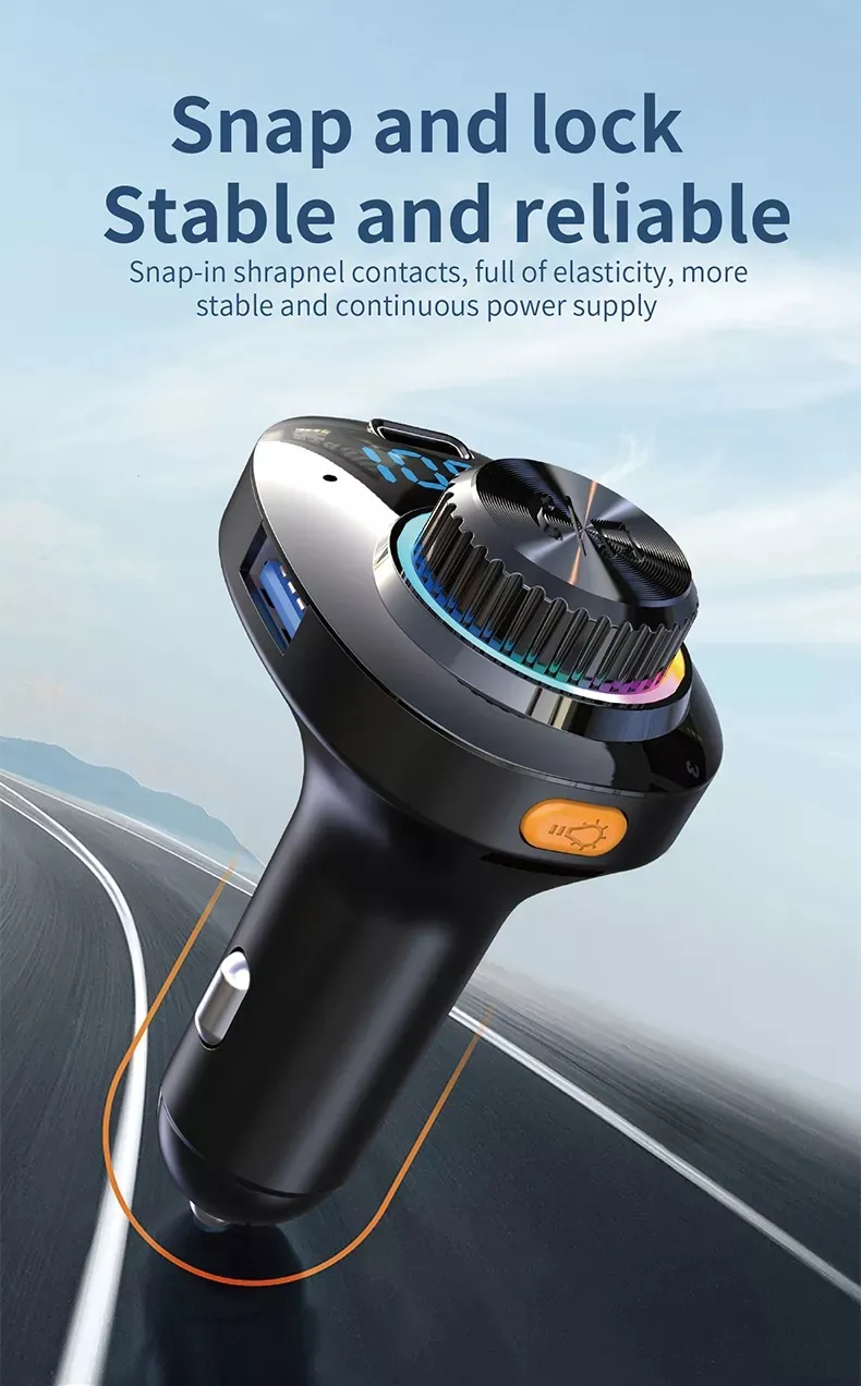 DHgate.com:C18 Car MP3 Player with 22.5W Fast Charging, Type-C Port ...