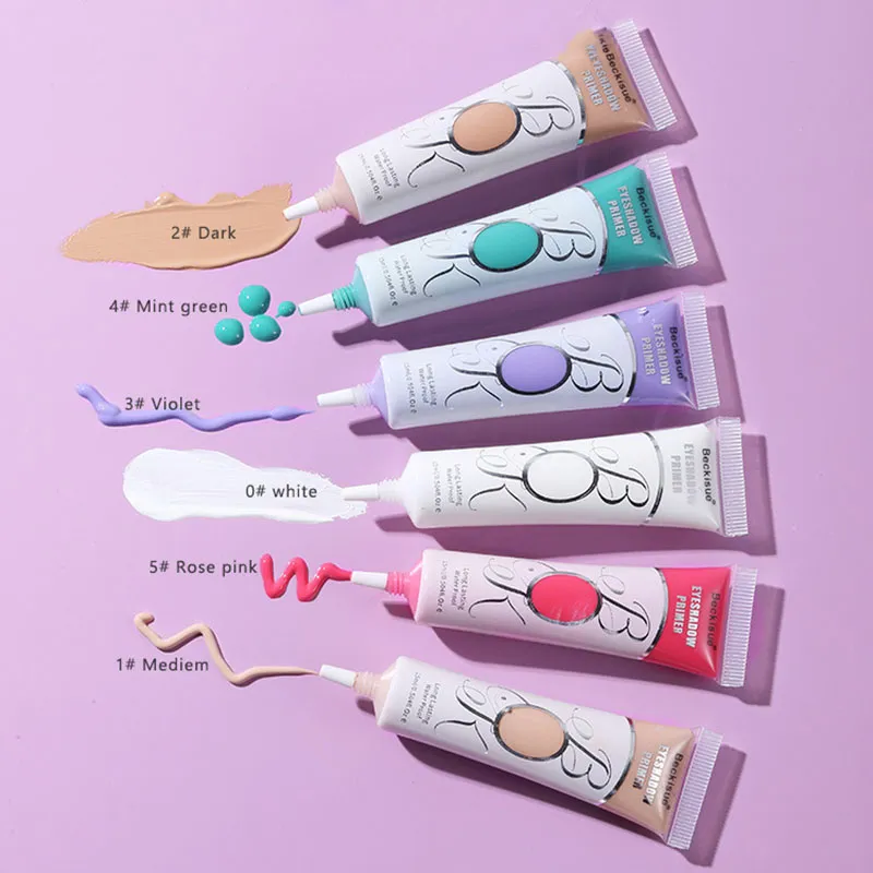 White Eyeshadow Primer Cream - Dark Circle Concealer, Long-Lasting ...