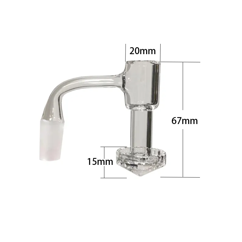 Fully Welded Terp Slurper Quartz Banger Set Diamond Faceted Bottom ...