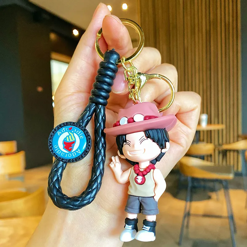 DHgate.com:Anime Luffy key Chain Car Key Buckle Ring Pendant:Toys & Gifts